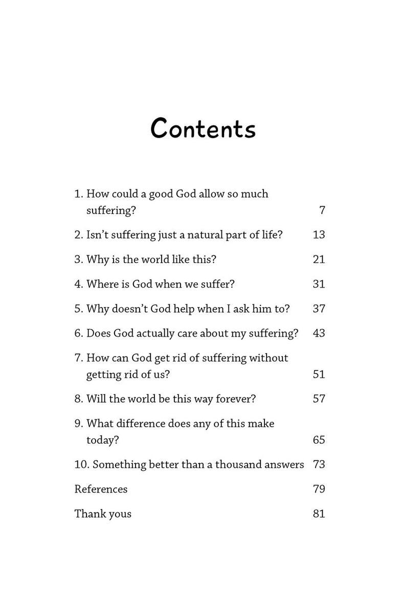 Book: Why Does God Let Bad Things Happen? – Craft for Christ PH