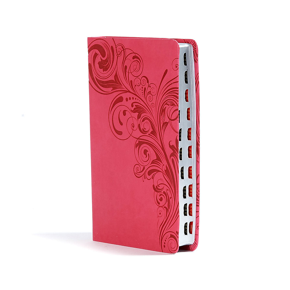 CSB Ultrathin Reference Bible, Pink LeatherTouch, Thumb-Indexed – Craft ...