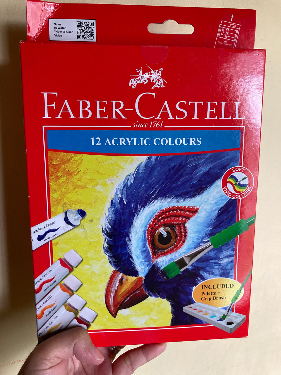 Faber Castell 12 Acrylic Colors – Craft for Christ PH