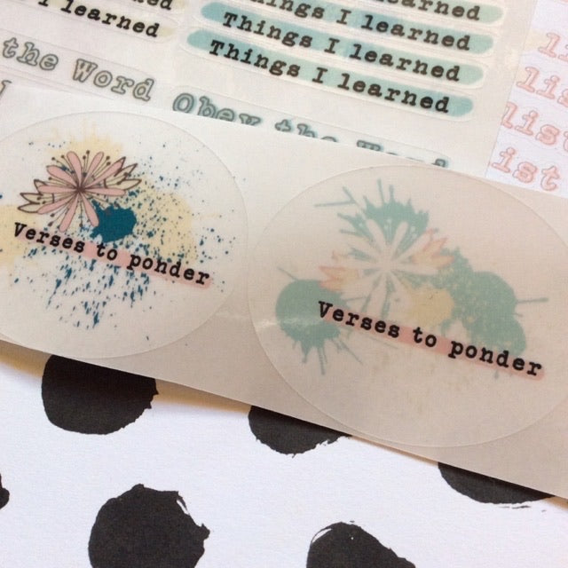 Prayer journal war binder sticker kit – Craft for Christ PH